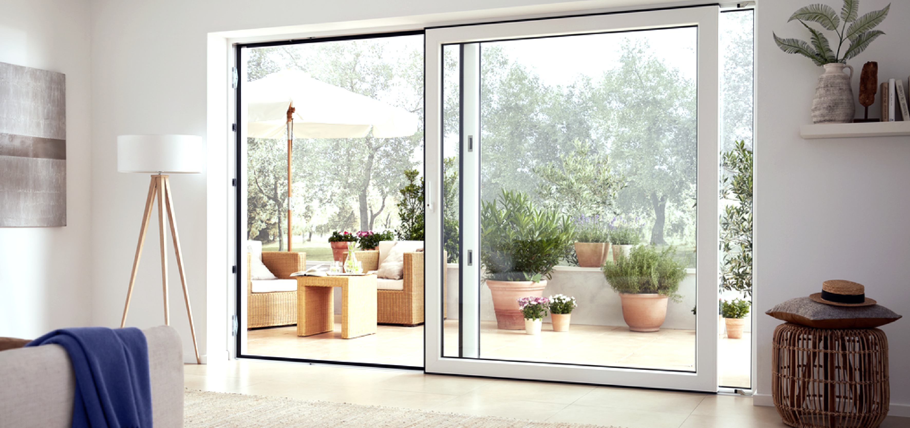 Sliding door Kömmerling PremiSlide 76 | Vikonda